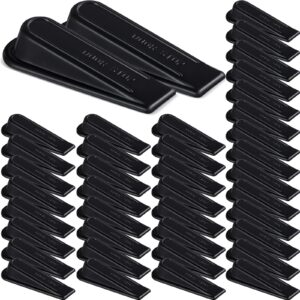 frienda 36 pcs door stoppers heavy duty door stop wedge rubber door stoppers for door bottom carpet tile concrete wooden floor