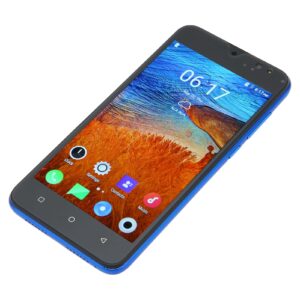 ANGGREK Nowa8 Pro 5.5 Inch Smartphone Android 10 4GB RAM 32GB ROM 16MP Rear 8MP Front Camera 100‑240V (Blue)