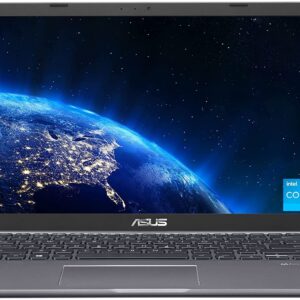 ASUS 2023 F415JA 14'' FHD IPS VivoBook Laptop PC Intel 2-Core i3-1115G4 8GB DDR4 128GB NVMe SSD Intel UHD Graphics USB-C Backlit Keyboard WiFi AC HDMI Fingerprint Windows 11 Pro w/RE 32GB USB