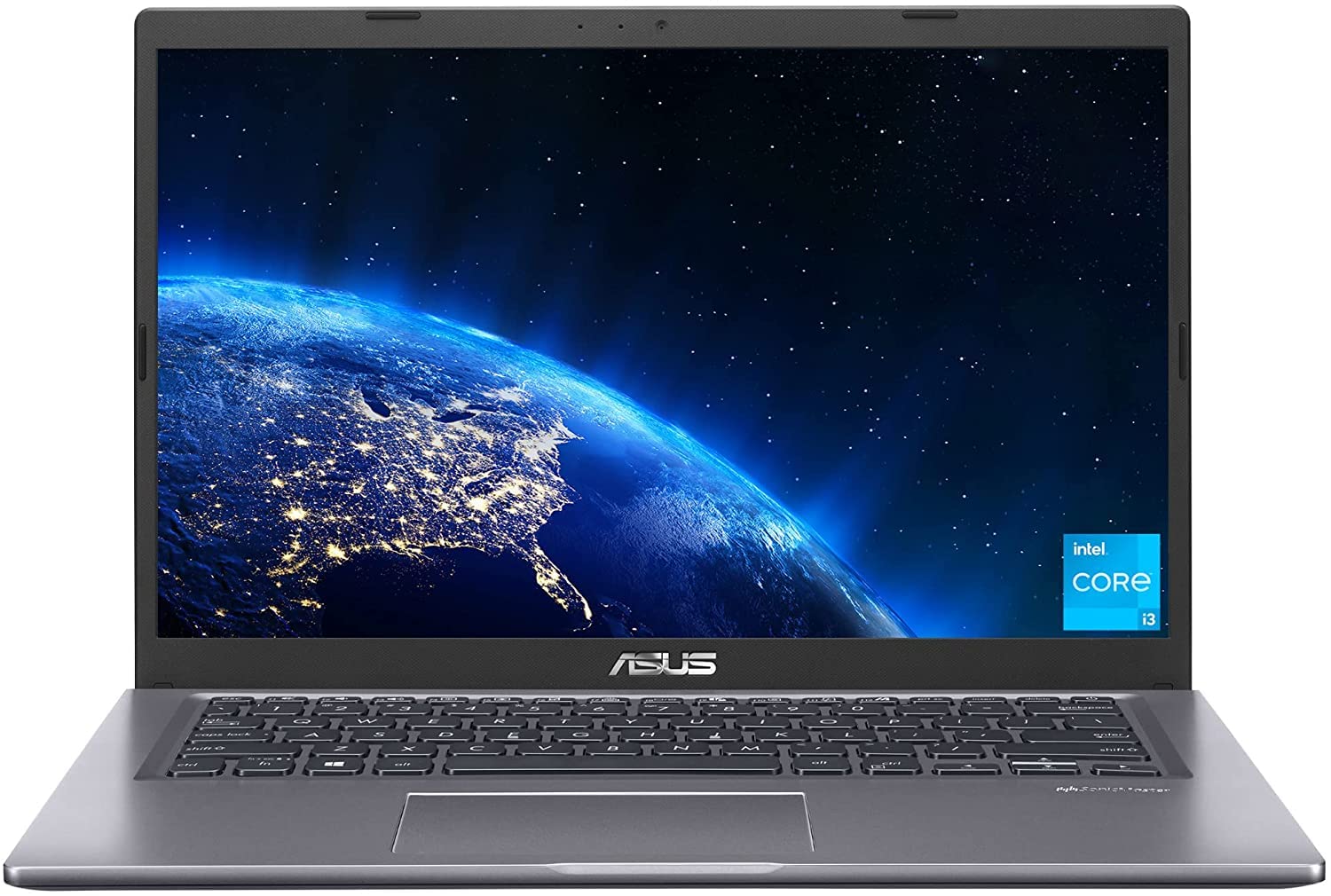 ASUS 2023 F415JA 14'' FHD IPS VivoBook Laptop PC Intel 2-Core i3-1115G4 8GB DDR4 128GB NVMe SSD Intel UHD Graphics USB-C Backlit Keyboard WiFi AC HDMI Fingerprint Windows 11 Pro w/RE 32GB USB