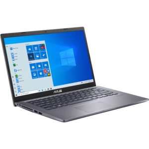 ASUS 2023 F415JA 14'' FHD IPS VivoBook Laptop PC Intel 2-Core i3-1115G4 8GB DDR4 128GB NVMe SSD Intel UHD Graphics USB-C Backlit Keyboard WiFi AC HDMI Fingerprint Windows 11 Pro w/RE 32GB USB