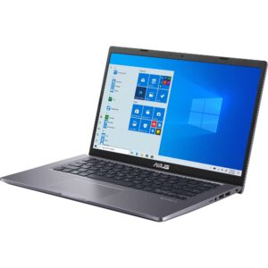 ASUS 2023 F415JA 14'' FHD IPS VivoBook Laptop PC Intel 2-Core i3-1115G4 8GB DDR4 128GB NVMe SSD Intel UHD Graphics USB-C Backlit Keyboard WiFi AC HDMI Fingerprint Windows 11 Pro w/RE 32GB USB