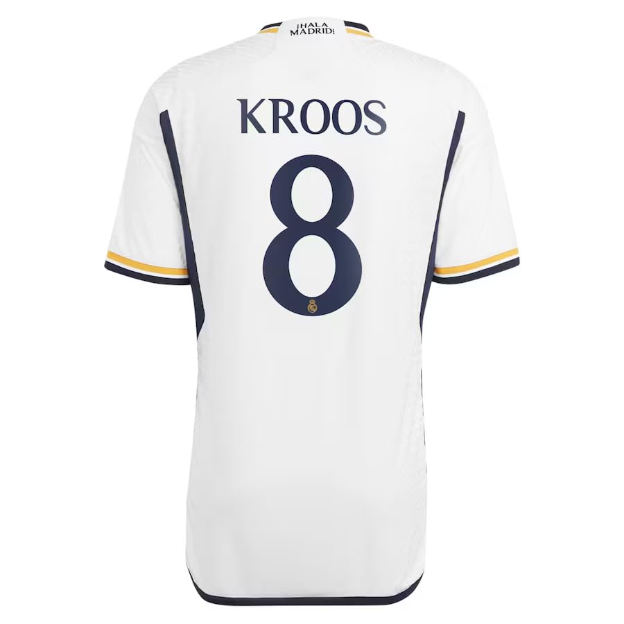 Pro Soccer Specialists Kroos #8 Home Soccer Jersey 2023/24 (Small) White