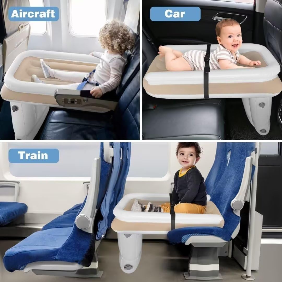 Toddler Airplane Bed Toddler Travel Bed - Airplane Bed Airplane Seat Extender Toddler Bed Belt Toddler Travel Bed for Train Airplane Car #5