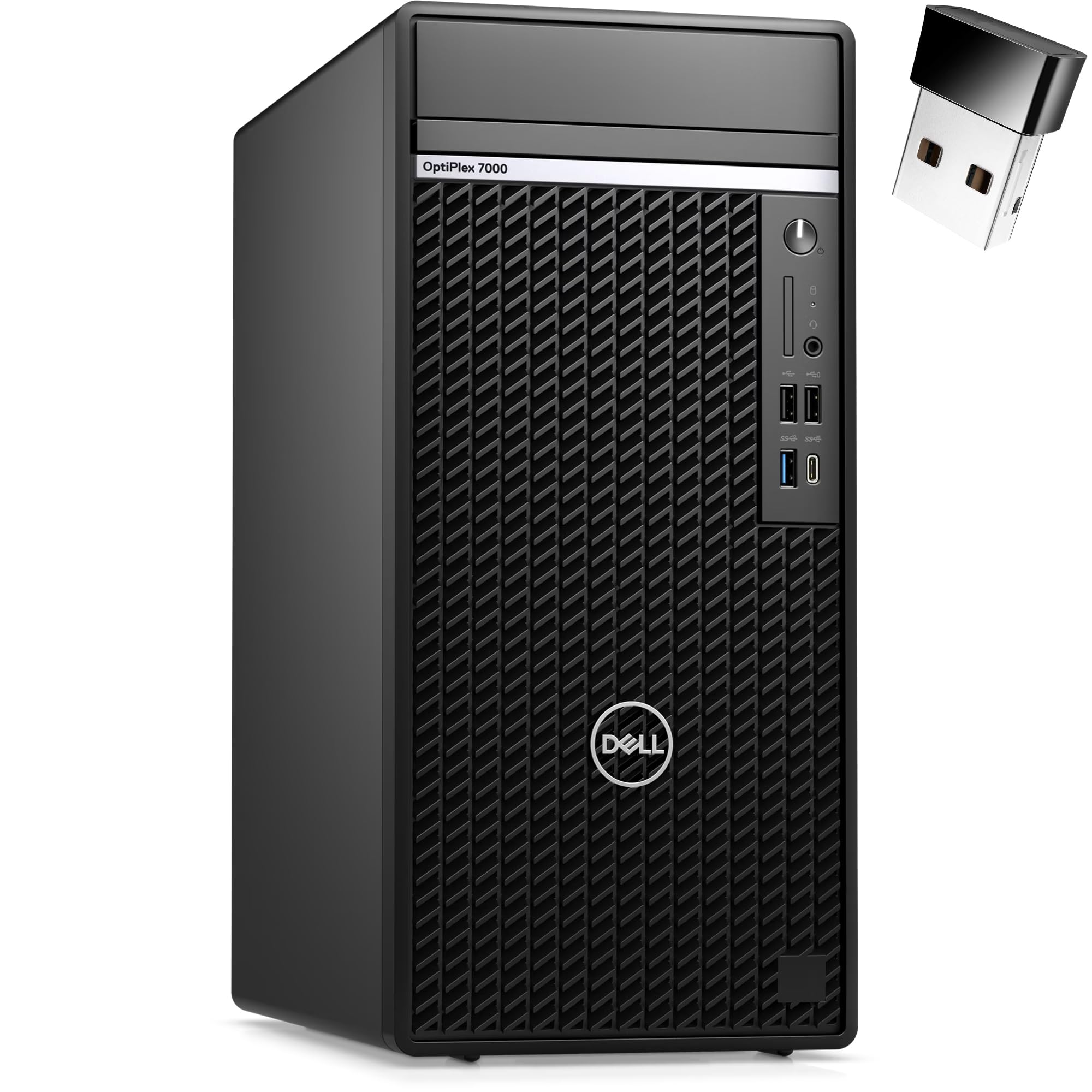 Dell OptiPlex 7000 Full Size Tower Business Desktop Computer, 12th Intel 16-Core i9-12900 up to 5.1GHz, 64GB DDR5 RAM, 2TB PCIe SSD, WiFi Adapter, Ethernet, Keyboard & Mouse, Windows 11 Pro