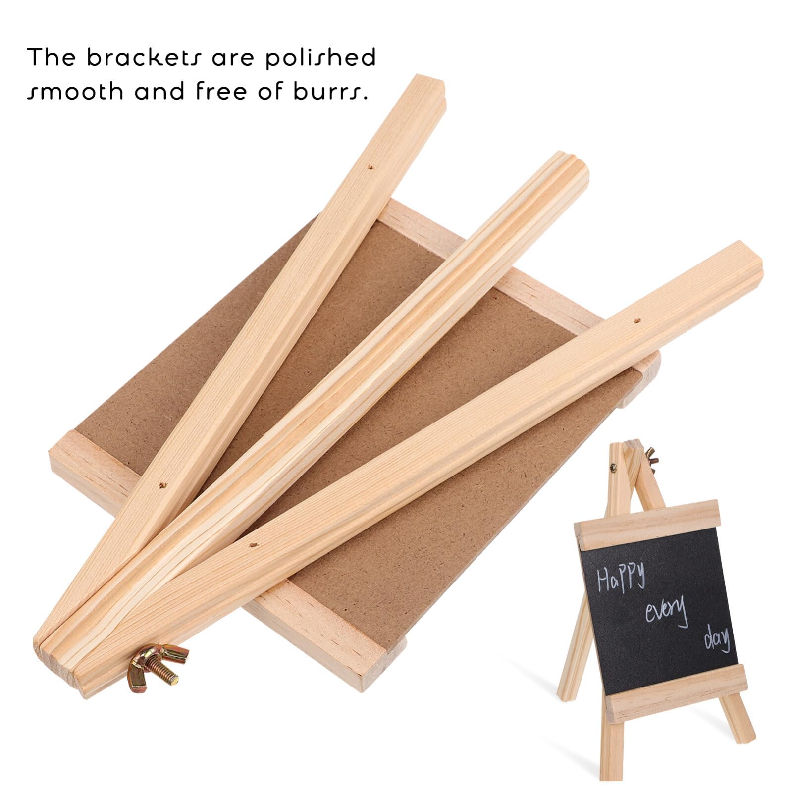 Easel for Kids Tabletop Easels for Painting Table Top Easel Blackboard for Kids Signs for Home Decor Chalk Board Sign Small Chalk Board Menu Board Wood Mini Child Dessert Table