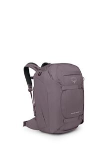 osprey sojourn porter 46l travel backpack, graphite purple