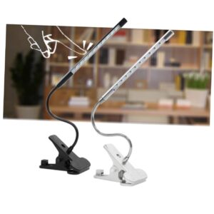 Uonlytech LED Clip Desk Lamp Led Desk Light Table Lights for Desk Led Desk Lamp Household Student Clip Clip-on Reading Light