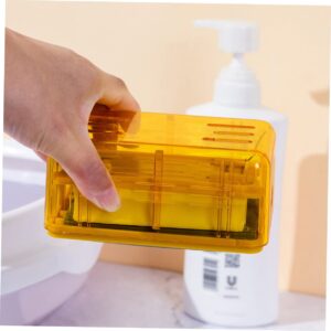 Cabilock Box Housewarming Gift Gifts for Housewarming Soap Storage Holder Easy to Clean soap Holder contenedores para jabon de lavanderia para guardar Travel Container pp