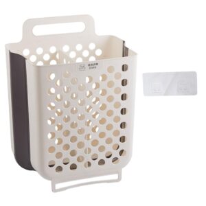 alipis 1 set wall hanging laundry basket plastic laundry basket laundry storage basket plastic bins storage baskets large wall mounted laundry basket wall laundry hamper clothes basket pp