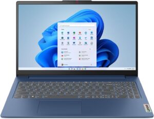 lenovo ideapad slim 3 laptop, 15.6" fhd ips touch led amd ryzen™ 5 7530u processor 8 gb ddr4 512 gb ssd 82xm000dus