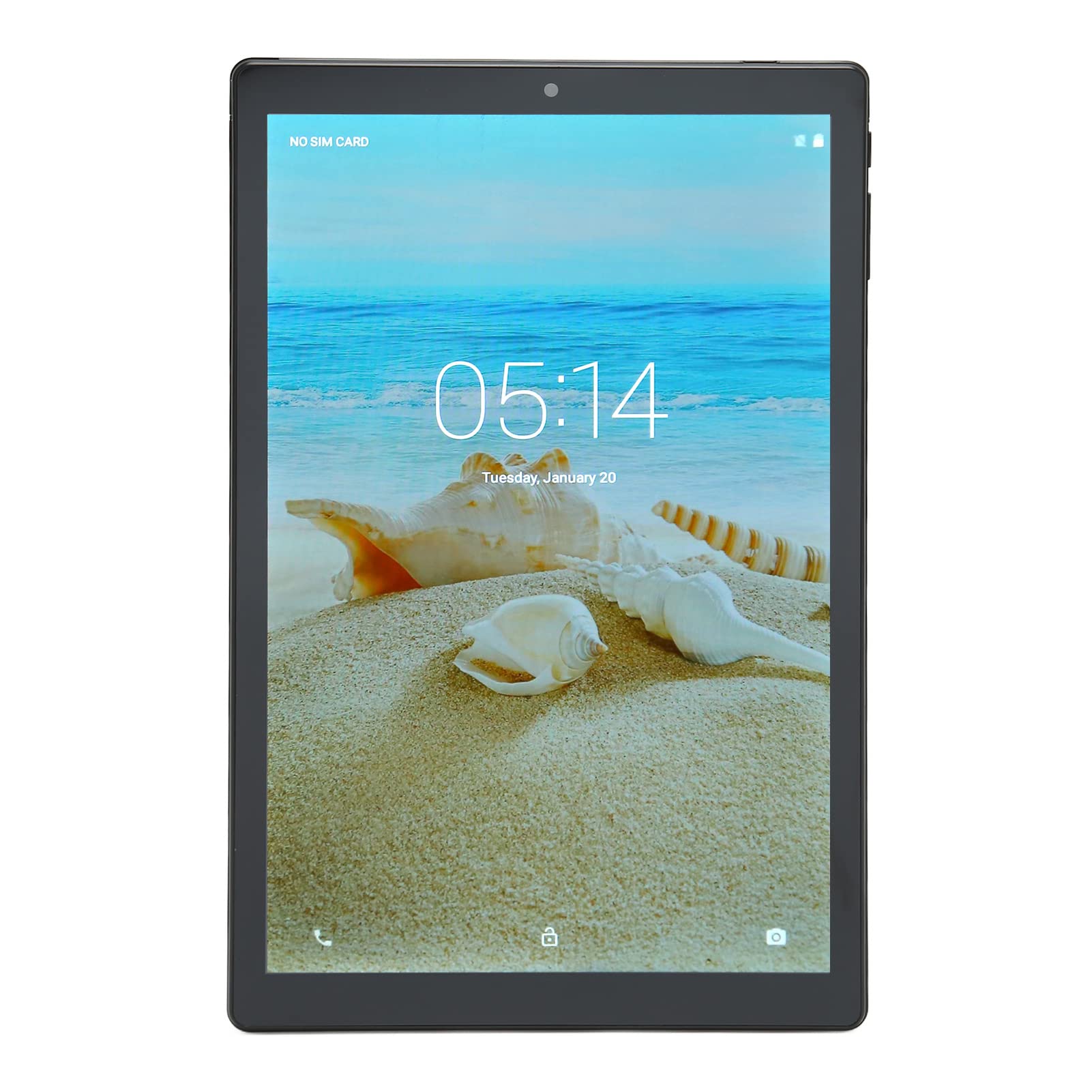 GLOGLOW 10 Inch Tablet, 5000mAh 5G WiFi Octa Core CPU 4GB RAM 64GB ROM Tablet PC 100‑240V for Study (US Plug)