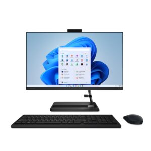 Lenovo IdeaCentre AIO 5i - 2023 - All in One Desktop Computer - Mouse & Keyboard Included - 27" Touchscreen QHD Display - Windows 11-16GB Memory - 512GB Storage - Intel Core i7-13700H,Black