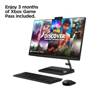 Lenovo IdeaCentre AIO 5i - 2023 - All in One Desktop Computer - Mouse & Keyboard Included - 27" Touchscreen QHD Display - Windows 11-16GB Memory - 512GB Storage - Intel Core i7-13700H,Black