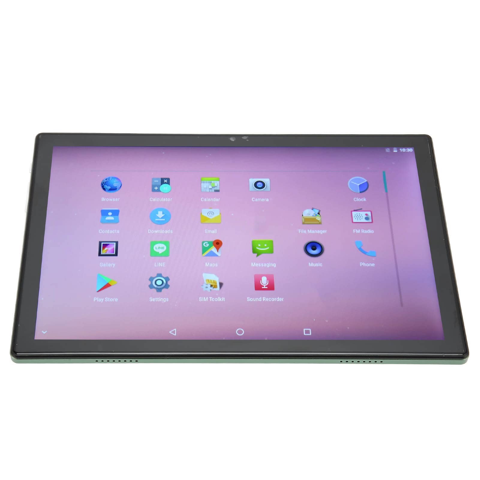 GLOGLOW Calling Tablet, 10in Tablet for Android 11 100‑240V 8 Cores CPU for Entertainment (US Plug)