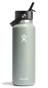 hydro flask wide flex straw cap agave 40 oz