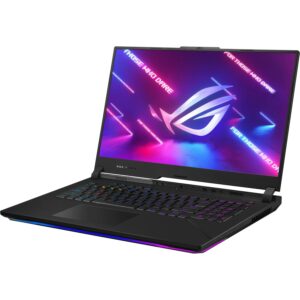 ASUS ROG Strix Scar 17 17.3" QHD IPS Gaming Laptop (AMD Ryzen 9 7945HX 16-Core, 64GB DDR5 4800MHz, 2TB PCIe SSD, GeForce RTX 4080 12GB, RGB KYB, WiFi 6E, Win11P) w/Dockztorm Dock