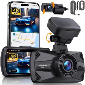 bundle: h22 dual dash cam + hardwire kit usb type-c