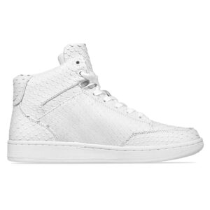 Soulsfeng White High Top Sneakers for Men 12.5 Leather Ankle Boots Basketball Skate Walking Shoes