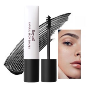 akary eyebrow gel grey tinted eyebrow mascara, natural thickening brow shaper instant wild eyebrow shaping makeup gel, long lasting volumizing enhance brow mascara quickly fixing natural eyebrow makeup, 03 natural grey