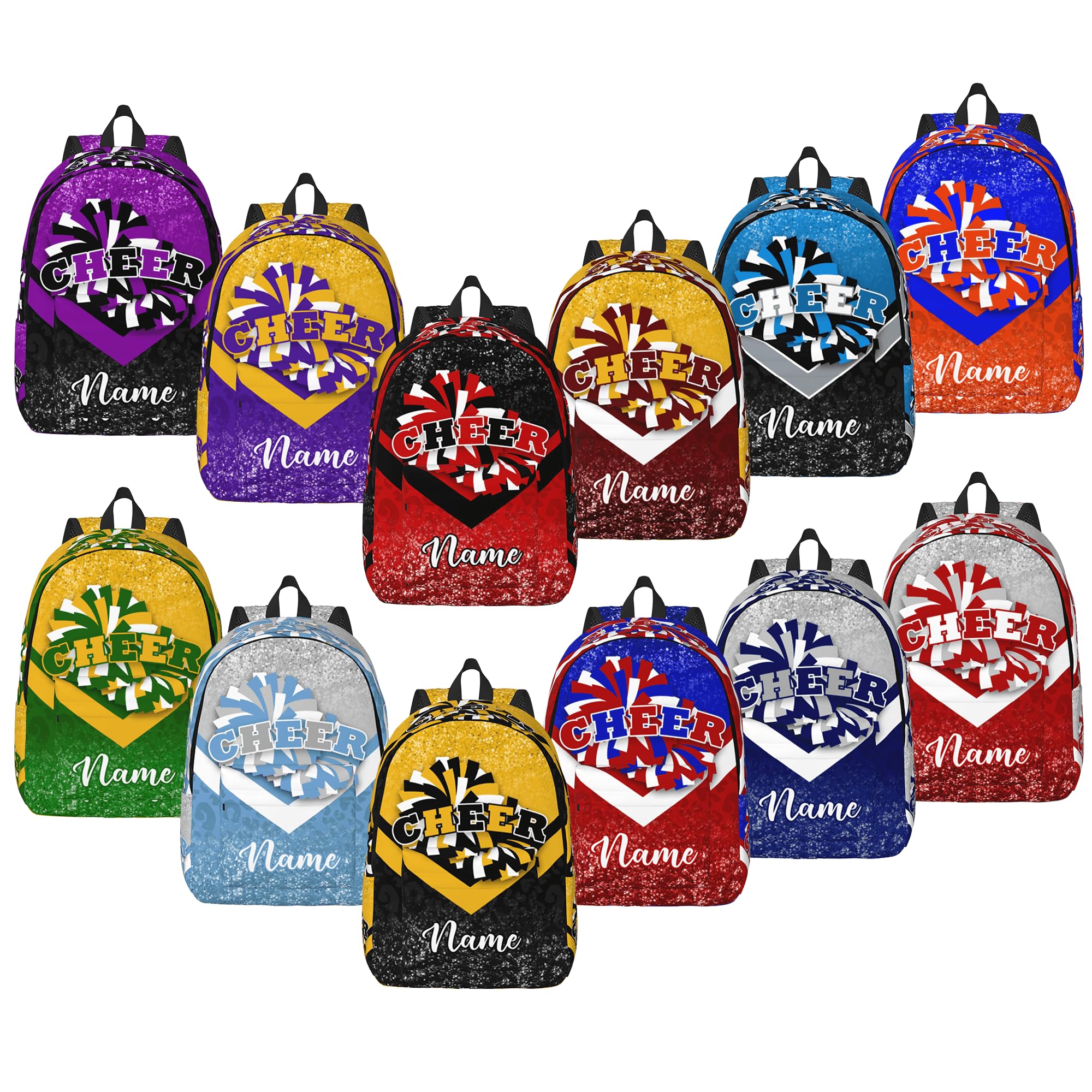 Custom Cheerleading Backpack with Name Personalized Cheer Backpack Cheer Backpack for Cheerleaders Team Cheerleader Gift 1Pcs