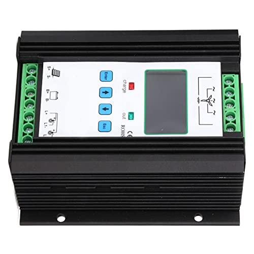 Wind Solar Hybrid Regulator, Wind Solar Blending Controller Digital Intelligent Control Wind Solar Regulator LCD, Renewable Energy Controllers