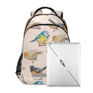 BOENLE Birds Backpack Boys Girls Bookbag 3-5th Grade Elementary School Bag Kids Travel Rucksack