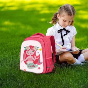 Luxladis Personalized Toddler Backpack with Name Custom Photo Kids School Dinosaur Backpack for Girls Boys Cute Preschool Backpack (2-Pink backpack)