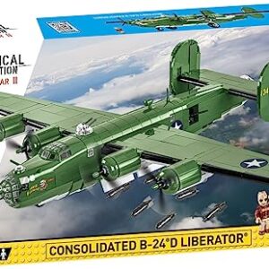 COBI Historical Collection WWII Consolidated B-24®D LIBERATOR® Plane Army Green, Large