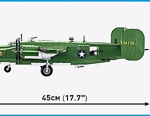 COBI Historical Collection WWII Consolidated B-24®D LIBERATOR® Plane Army Green, Large