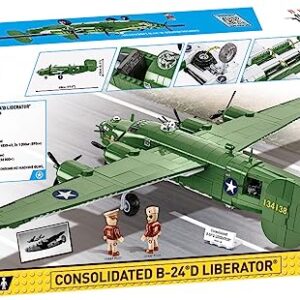 COBI Historical Collection WWII Consolidated B-24®D LIBERATOR® Plane Army Green, Large