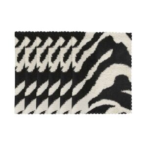 Zebra Animal Print Heat-Resistant Placemats Set of 6,Kitchen Restaurant Washable and Non Slip Tableware Mat 12x18 in