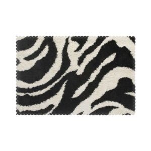 Zebra Animal Print Heat-Resistant Placemats Set of 6,Kitchen Restaurant Washable and Non Slip Tableware Mat 12x18 in