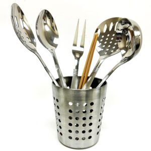 2 Kitchen Utensil Holder Utility Sturdy Stainless Silverware Holder Home Office 2 Kitchen Utensil Holder Utility Sturdy Stainless Steel Silverware Holder Home Office Sink Caddy Organizer Cutlery