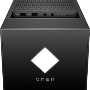 HP OMEN 30L GT13 Gaming Desktop Computer - AMD Ryzen 9 5900X 12-Core up to 4.80 GHz CPU, 16GB RAM, 512GB NVMe SSD, GeForce RTX 4070 12GB GDDR6X GPU, Custom Case Lighting, Windows 11 Home, Jet Black