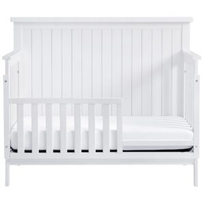 Soho Baby Everlee Crib to Toddler Bed Guard Rail Conversion Kit, Whitewash