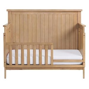 Soho Baby Everlee Crib to Toddler Bed Guard Rail Conversion Kit, Honey Wood