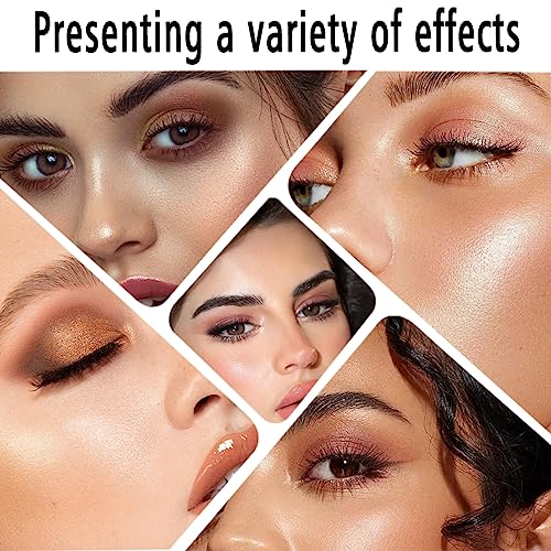 Self Adhesive Eyelashes 3 Pairs Reusable False Lashes Natural Look Waterproof Self Stick Eyelash Kit for Makeup No Glue and Eyeliner Fake Eye Lashes