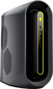 alienware aurora r10 gaming desktop, amd ryzen 7 5800, amd radeon rx 6800 xt 16gb gddr6, 32gb ddr4 ram, 1tb ssd + 1tb hdd, vr ready, killer wi-fi 6, liquid cooling, windows 11 home - black