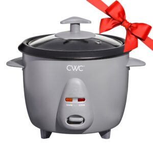 COOK WITH COLOR 6 Cup Rice Cooker 300W - Effortless Cooking and Greatly, Cooks 3 Cups of Raw Rice for 6 Cups of Cooked Rice, Navy