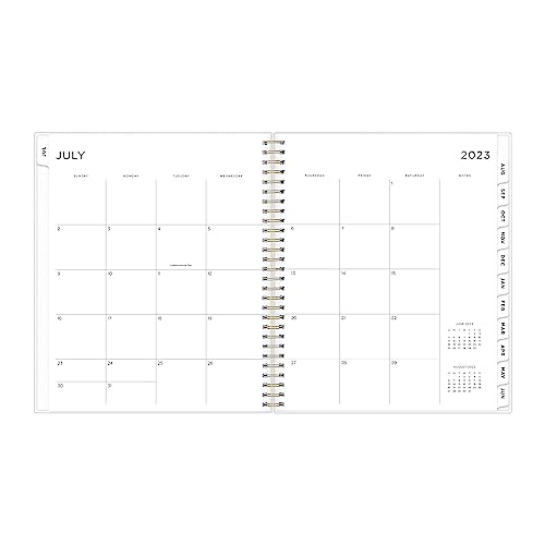 2023-2024 Blue Sky™ Weekly/Monthly Planning Calendar, 8" x 10", Moons Blush Frosted, July 2023 to June 2024, 144273