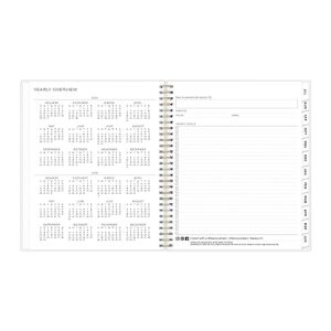 2023-2024 Blue Sky™ Weekly/Monthly Planning Calendar, 8" x 10", Moons Blush Frosted, July 2023 to June 2024, 144273