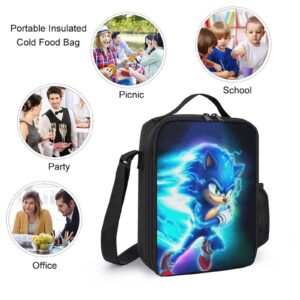 Ncwixnw 3 Pcs Backpack And Lunchbox Set with Pencil Case Cartoon Bookbag Laptop Bag Travel Hiking Daypack for Boys Girls