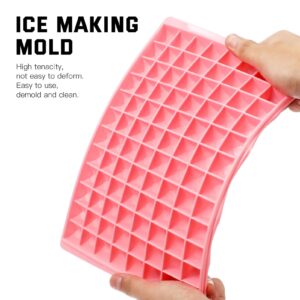 Healvian 2pcs 96 Diamond Ice Cube Tray Ice Making Tray Ice Cube Trays Ice Cubes Maker Ice Cube Mold Ice Mold Ice