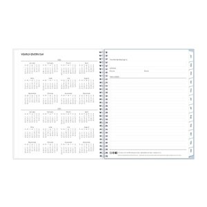 2024 Blue Sky™ Carlsen Weekly/Monthly Planning Calendar, 8-1/2" x 11", Multicolor, January to December 2024, 143963