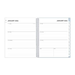 2024 Blue Sky™ Carlsen Weekly/Monthly Planning Calendar, 8-1/2" x 11", Multicolor, January to December 2024, 143963