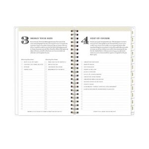 2023-2024 Day Designer Swiss Dot Blush Frosted Polypropylene Weekly/Monthly Academic Planning Calendar, 5" x 8", July 2023 to June 2024, 142497