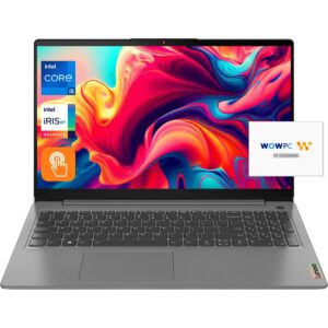 Lenovo IdeaPad 3 Touchscreen Business Laptop, Intel Core i5-1135G7, 15.6" FHD IPS Touchscreen, Wi-Fi 6, HDMI, SD Card Reader, 12hrs Video Playback, Windows 11 Home (20GB RAM | 1TB SSD)