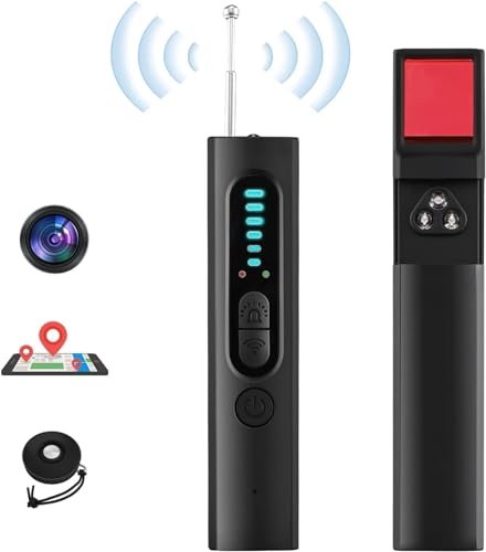 BTFDREEM RF Wireless Signal Scanner for Home Office Travel， Even if it is Used continuously for 4 Hours,Built-in 400 mAh Rechargeable Lithium Battery,