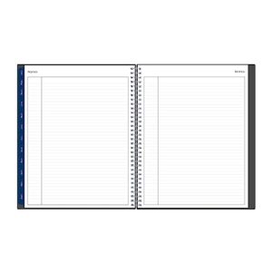 Blue Sky 2024 Weekly and Monthly Appointment Book and Planner, 8.5" x 11", Flexible Cover, Wirebound, Passages (100009-24)